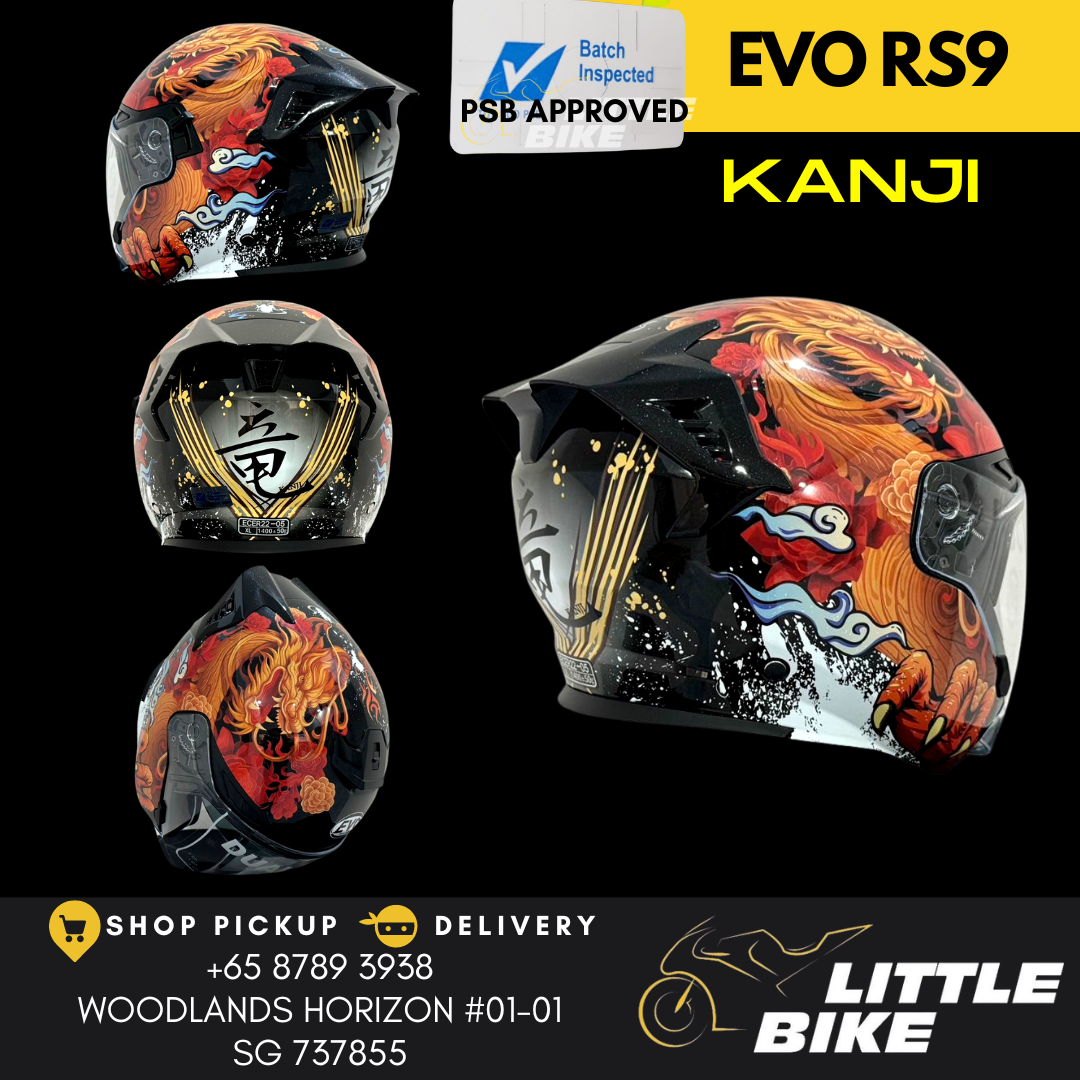 PSB Approved EVO RS9 Kanji (Dragon) - Little Bike