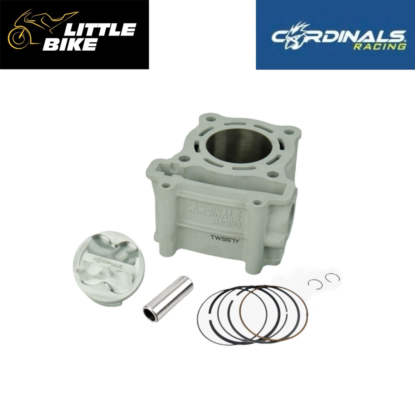 Cardinals Racing Yamaha Y16ZR/R15V3/NVX BLOCK RACING SET FORGED DOME ...