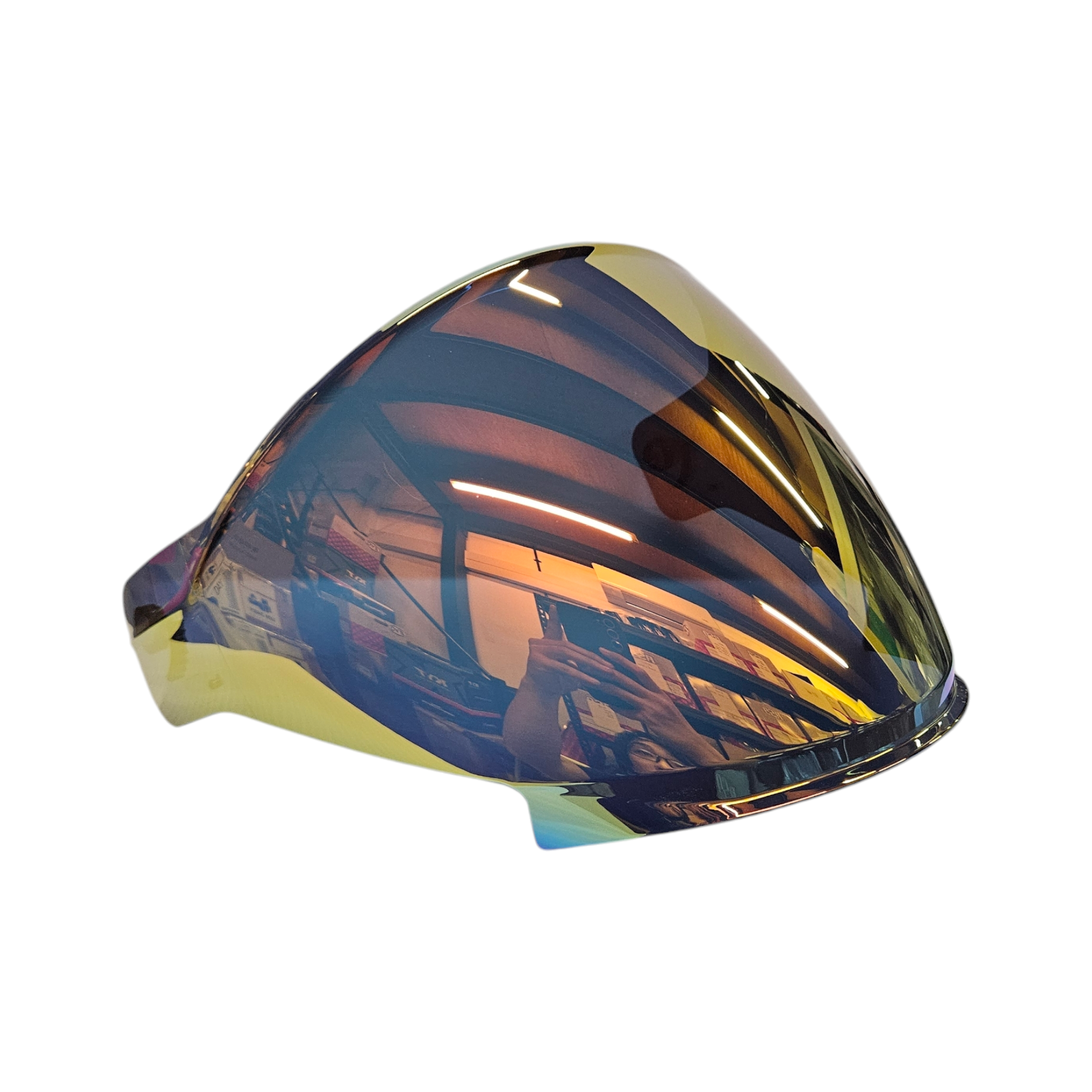 EVO rs9 Iridium ultra red visor - Little Bike
