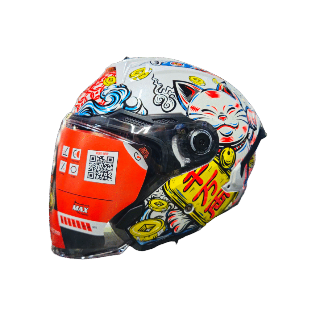 Limited Edition MT Helmets Cosmo SV Lucky A5 Gloss - Little Bike