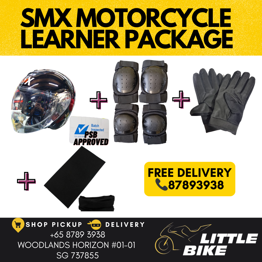 PSB Approved SMX Motorcycle Learner Package - Little Bike